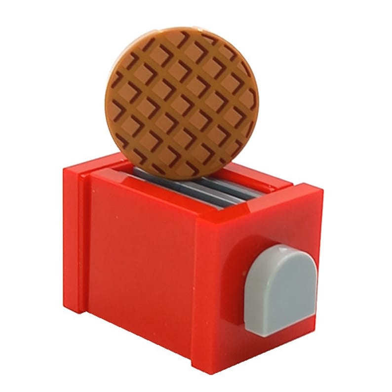 Models Built of LEGO® Bricks MOC TOASTER to Make Toast or Croque ...