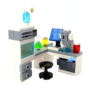 Models Built of LEGO® Bricks Chemistry Lab Geology Paleontology ...