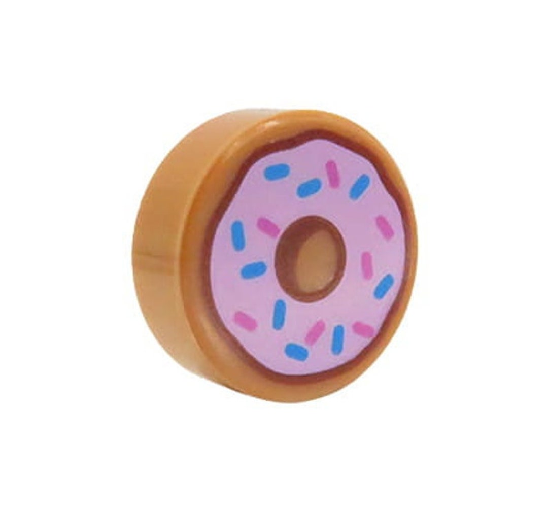 LEGO® DONUT Tile Food and Drink Parts From Lego for Kids or Adults Nice ...