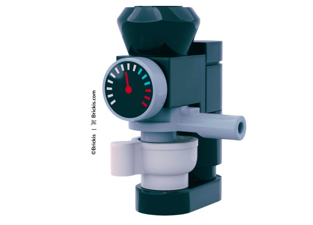 MOC Espresso Coffee Machine. Models Built of LEGO® Bricks, All Our ...