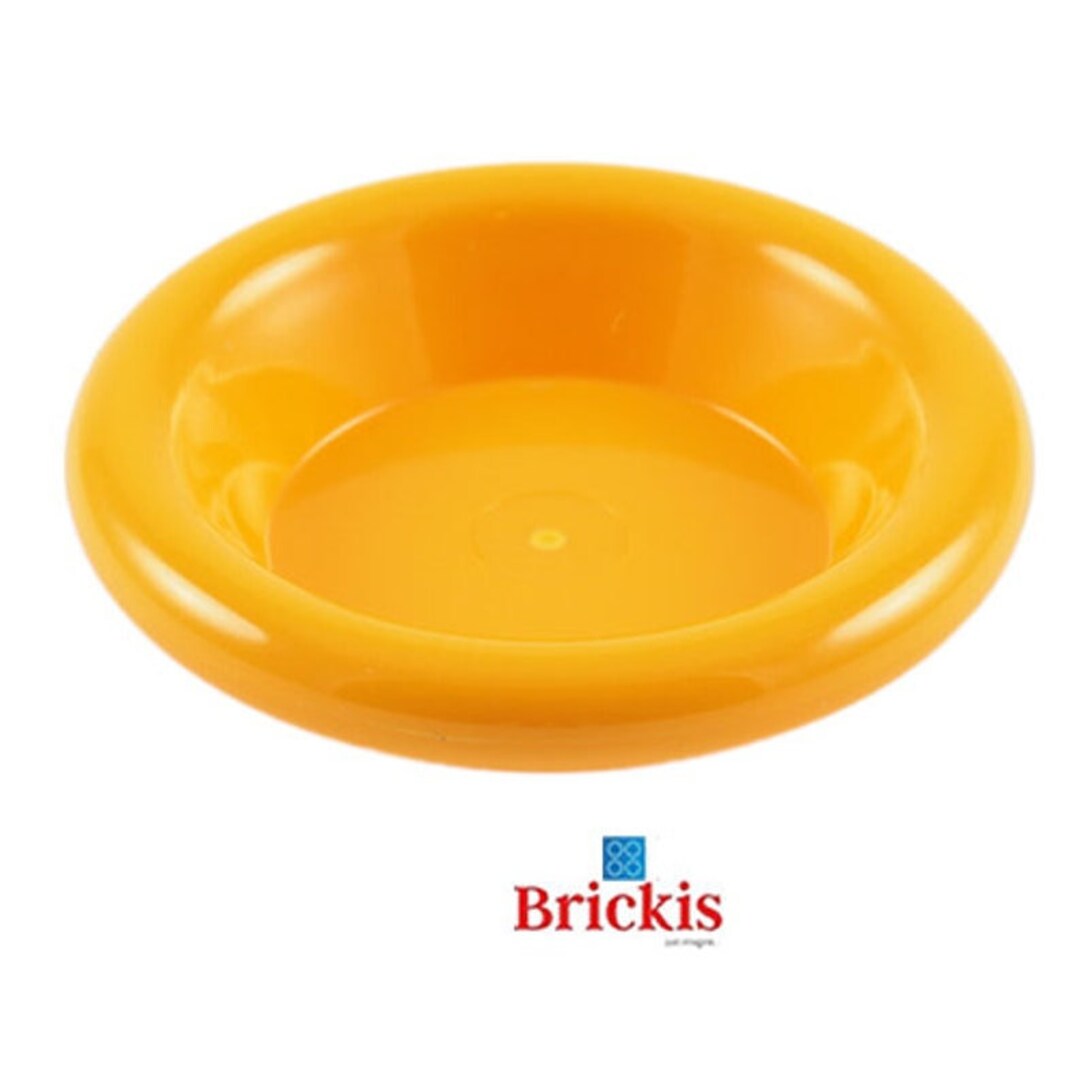 LEGO® Utensil Dish 3 X 3 Plate Food and Drink Parts From Lego for Kids ...
