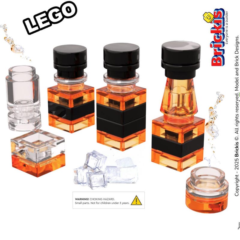 Legos Whiskey Bottles - Etsy