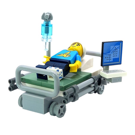Models Built of LEGO® Bricks HOSPITAL BED Operating Room | Etsy