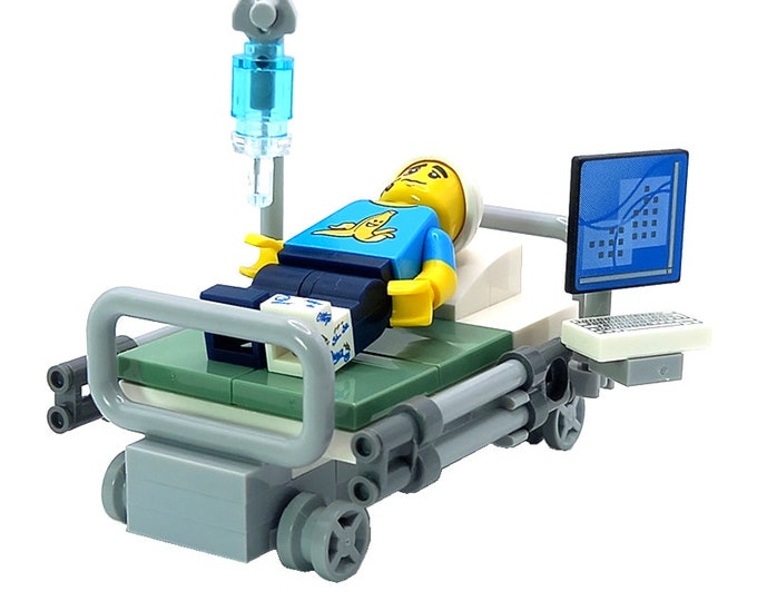 Models Built of LEGO® Bricks HOSPITAL BED Operating Room Clinic ...