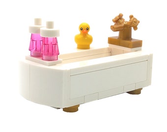 Models Built of LEGO® Bricks Furniture SINK and Closet BATHROOM Bath ...