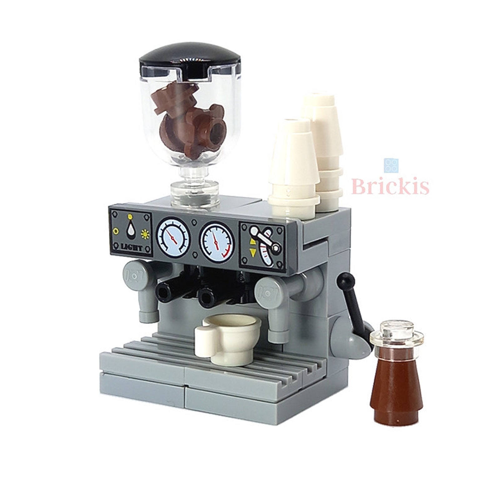 MOC Coffee Maker Coffee Machine for Your Kitchen Custom Design Mini Set ...