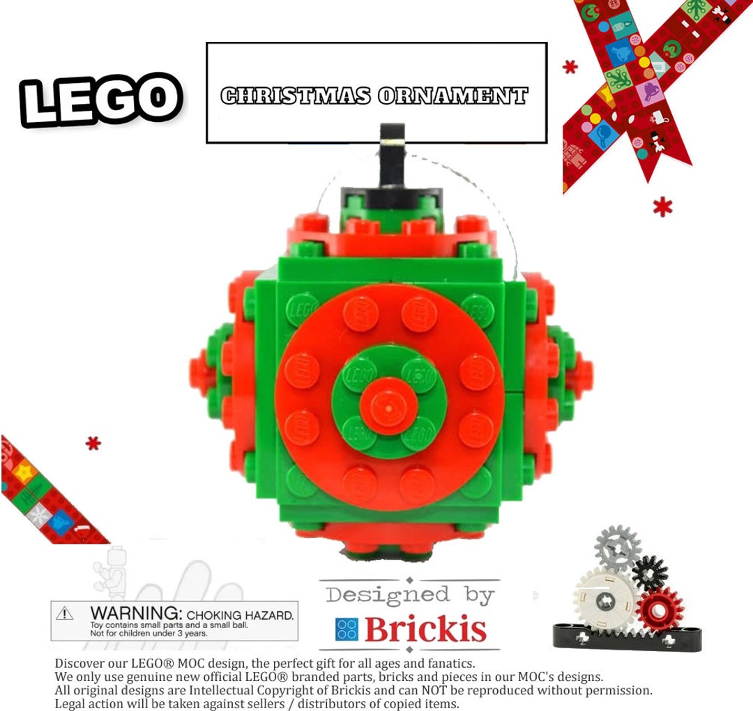 Models Built of LEGO® Bricks MOC XMAS Ornament Christmas Ball | Bauble ...