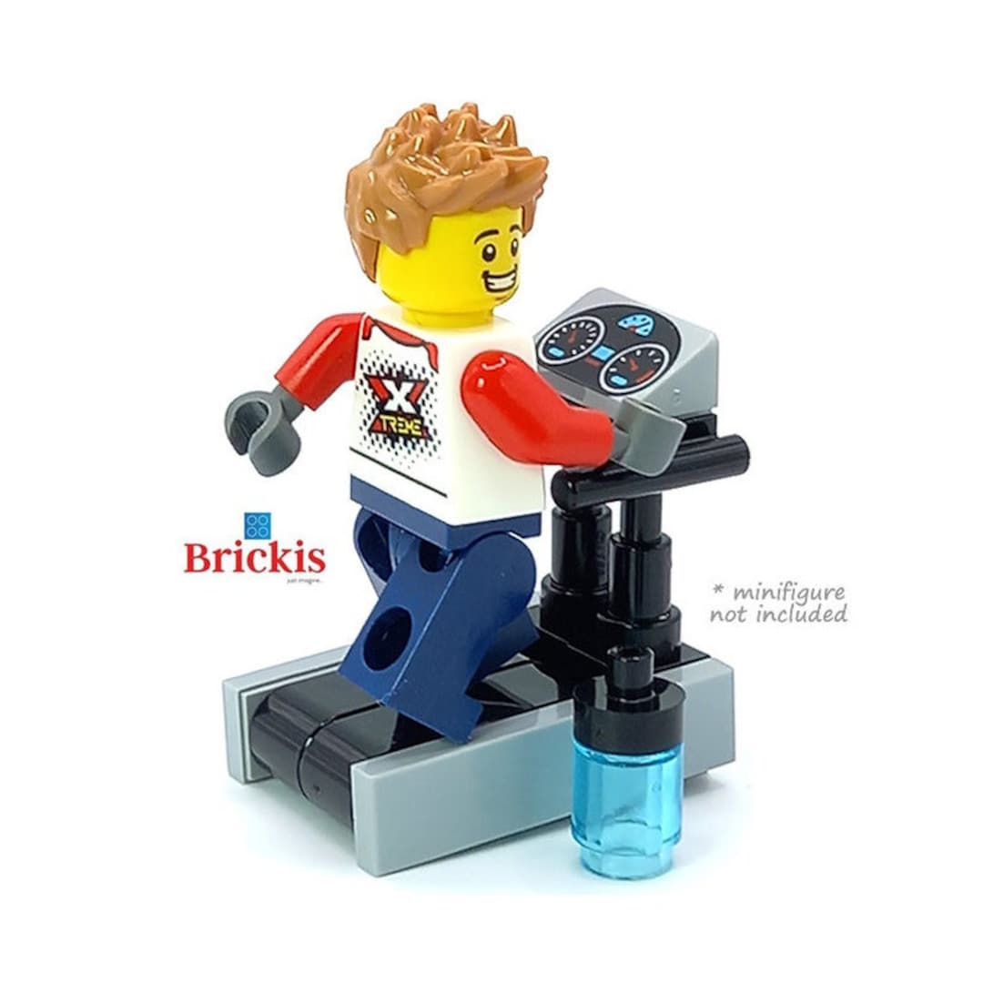 Model Built of LEGO® Bricks Treadmill Machine Home Gym Fitness Indoor ...