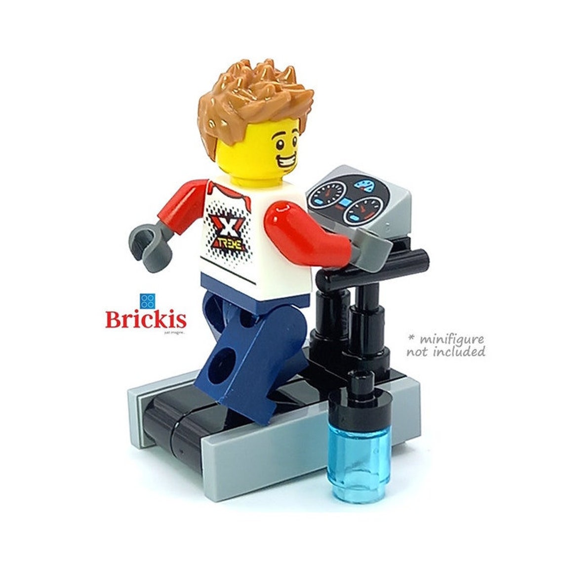 Model Built of LEGO® Bricks Treadmill Machine Home Gym Fitness Indoor ...
