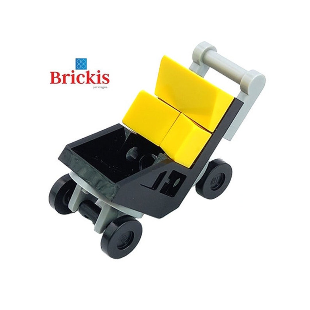 Models Built of LEGO® Bricks Pram Buggy | Baby Stroller | Pushchair for ...