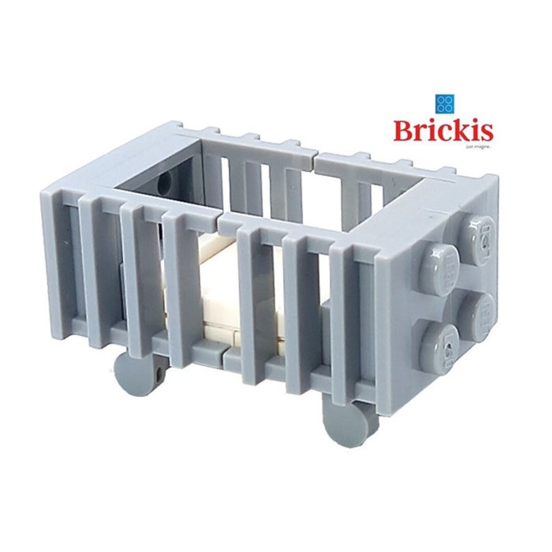 Custom Design Mini Set Models Built of LEGO® Bricks Baby Crib | Cot ...