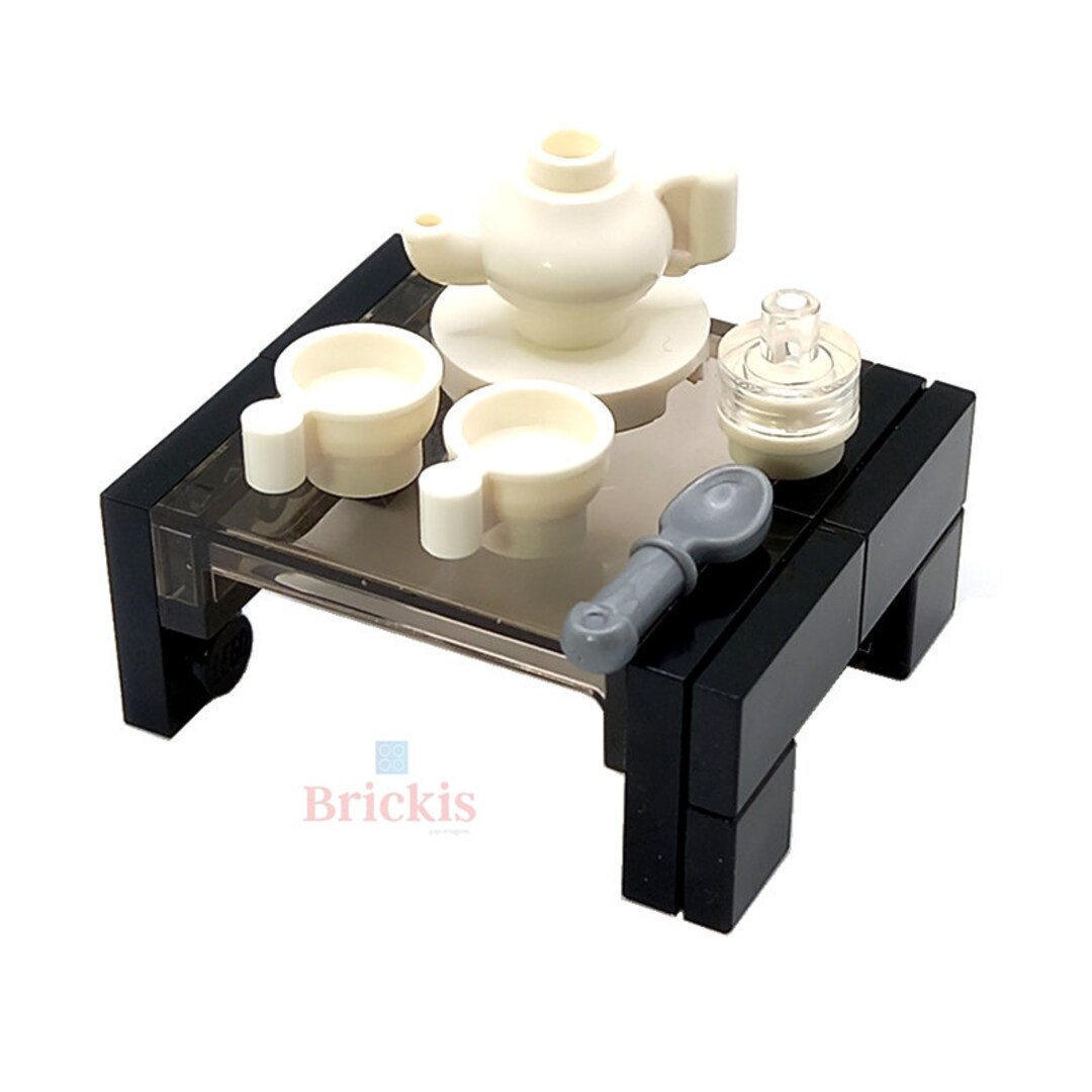 MOC Coffee Table With Tea | Coffee, Sugar Cups for Living Room ...
