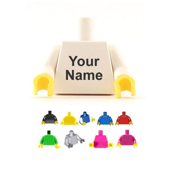 Personalised Legos Figures - Etsy UK