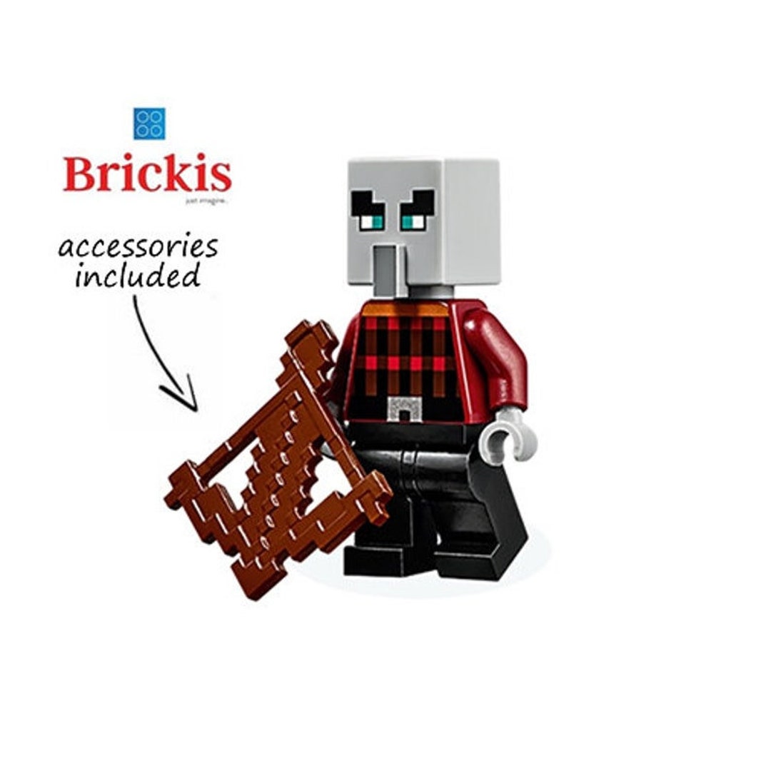 LEGO® MINECRAFT Pillager Minifigure Accessories for Your Lego - Etsy