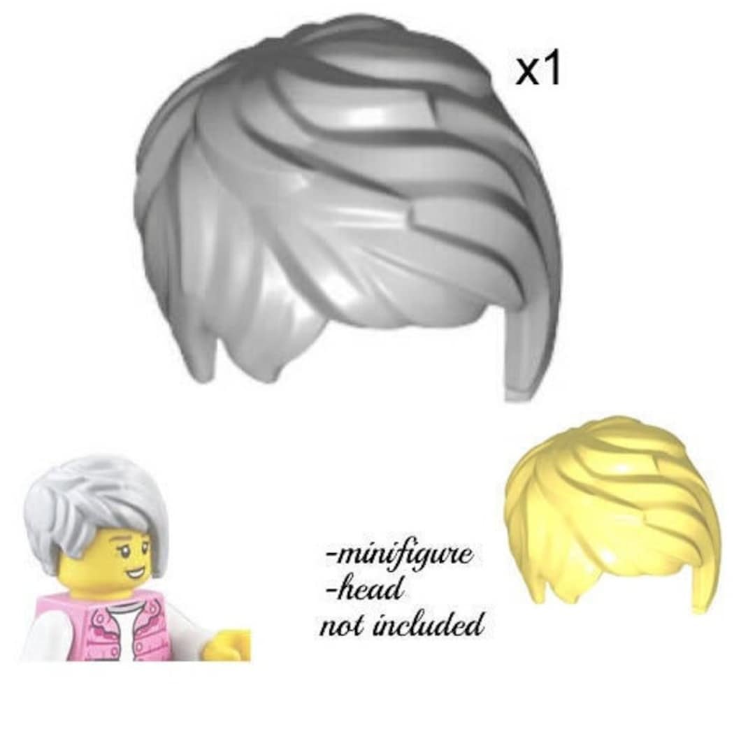 LEGO® HAIR Gray or Blond Parts Original Lego to Configure Your - Etsy