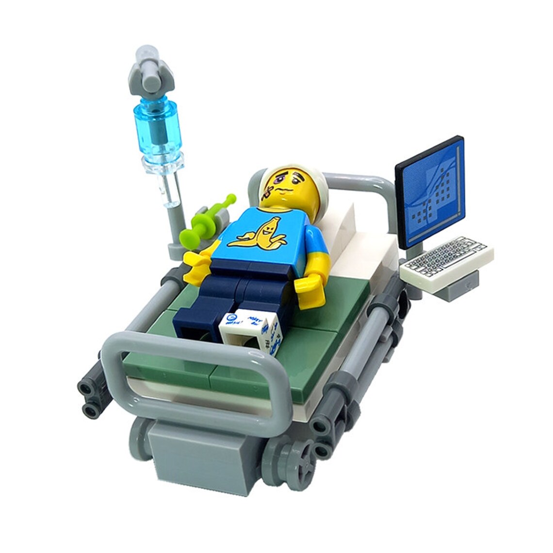 Models Built of LEGO® Bricks HOSPITAL BED Operating Room | Etsy