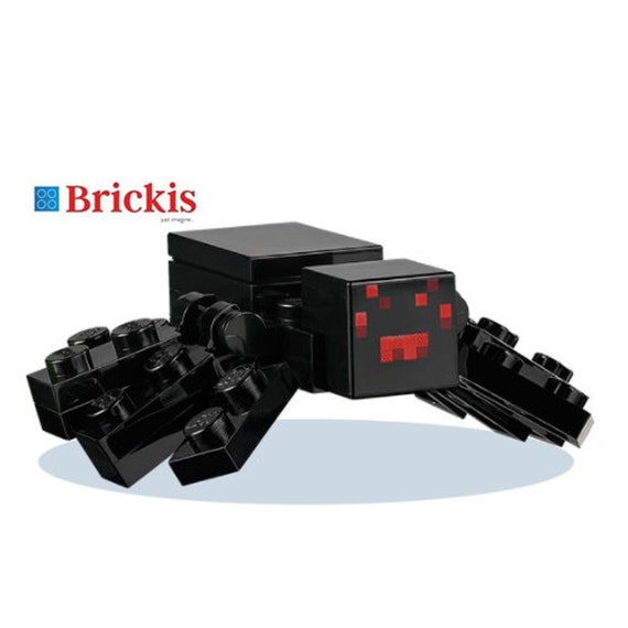 Lego Minecraft Minifigures Steve, Endermen And A Cave Spider From No ...