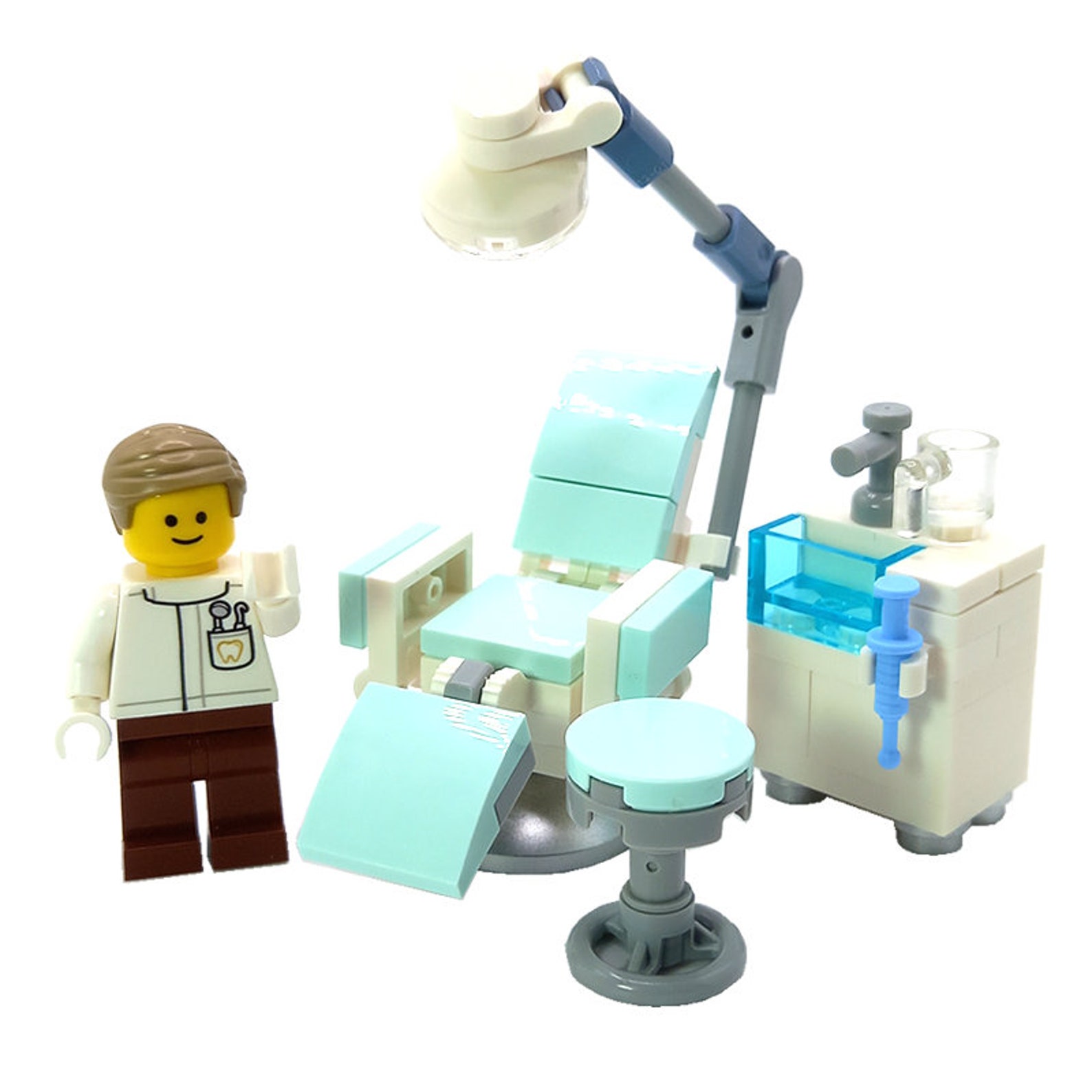 Dental | Dentist Operation Seat Chair With Syringe for Doctor Surgeon ...