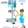 Models Built of LEGO® Bricks Medical Infusion Bottle for Patient at ...
