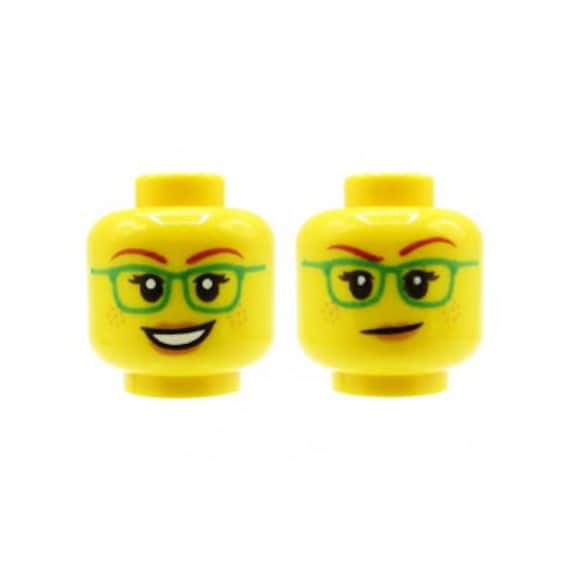 Girl Lego Faces Expressions