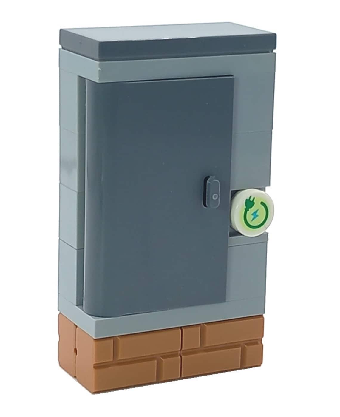Models Built of LEGO® Bricks Electricity Cabin High Voltage High ...