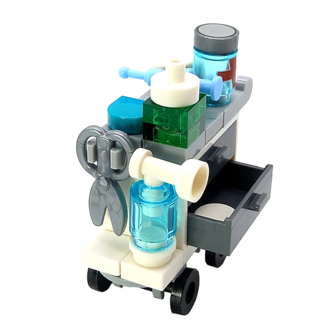 Models Built of LEGO® Bricks Operating Room Cart Syringe for - Etsy