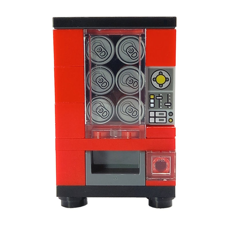 Models Built of LEGO® Bricks MOC VENDING Machine Soda Cola - Etsy
