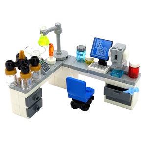 Models Built of LEGO® Bricks Chemistry Lab Geology, Paleontology ...