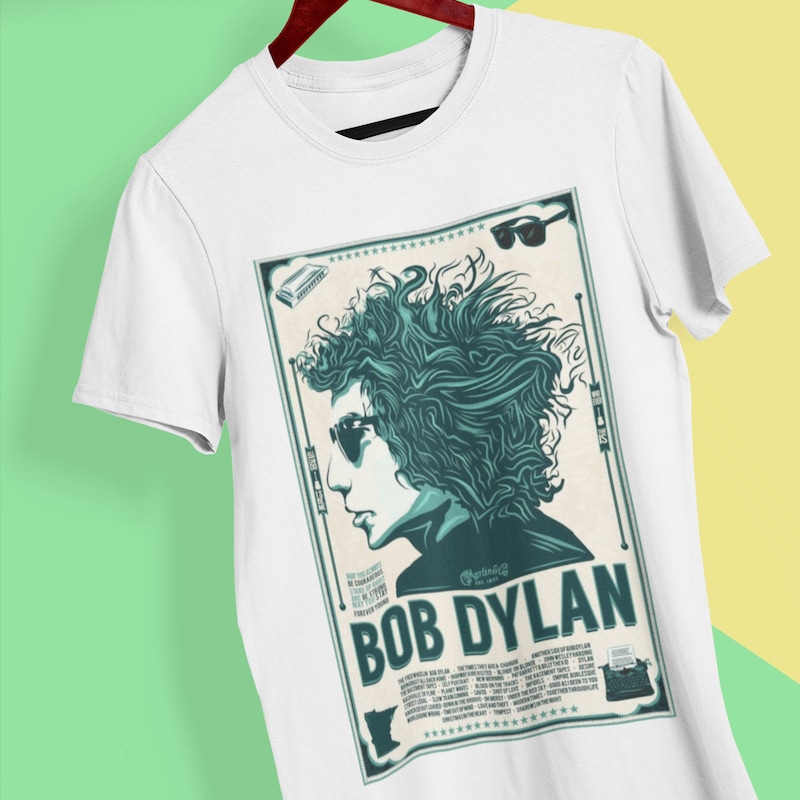 Bob Dylan Shirt - Etsy