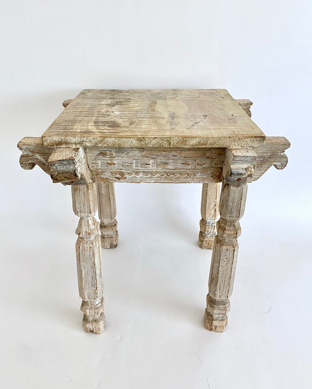 Rustic Wood Indian Offering Table - Etsy