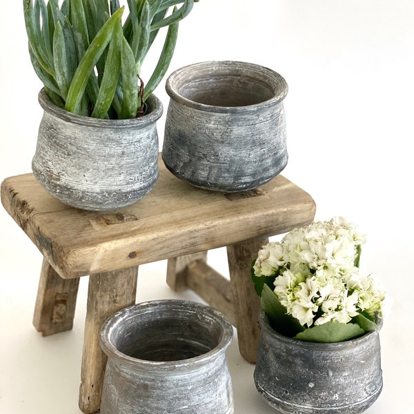 Rustic Pots - Etsy