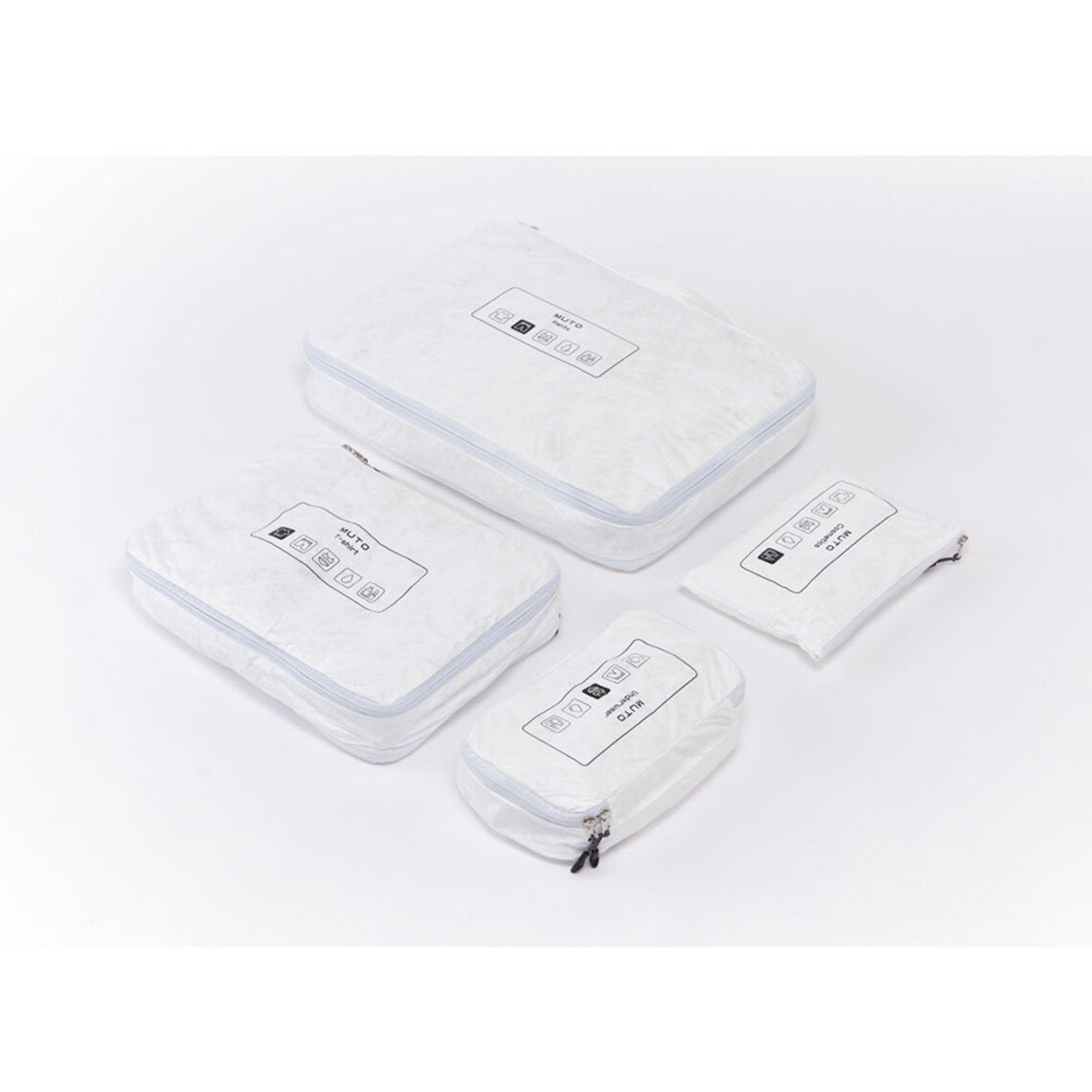 Tyvek Travel Packing Pouch 4 PCS Set Luggage Suitcase | Etsy