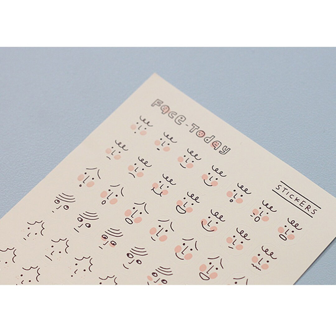 4 Sheets Scrapbook Decor Stickers Decals Clear Stickers Dairy - Etsy