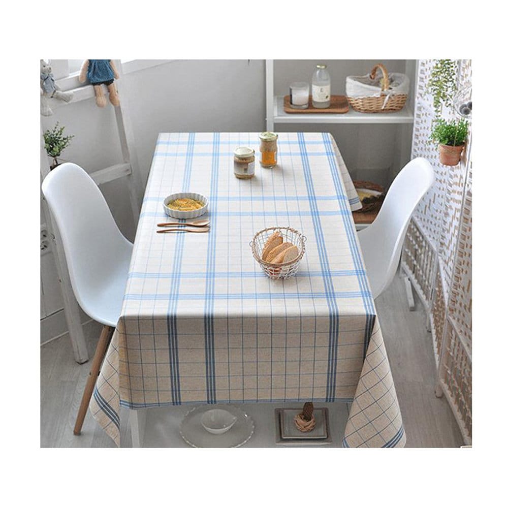 Laminated Fabric Linen Upholstery Coated Cotton Tablecloth | Etsy