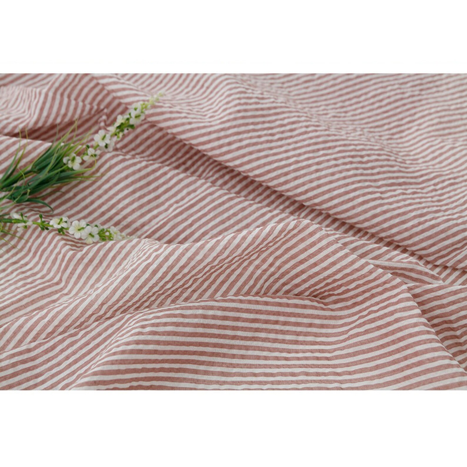 Cotton Gauze Ripple Fabric Single Layer Muslin Baby by the | Etsy