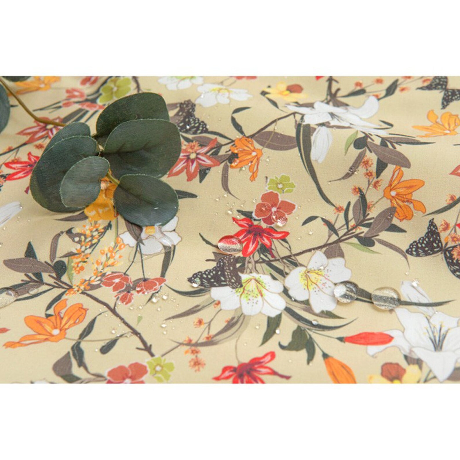 Waterproof Mixed Cotton Fabric Water-repellent Water Resistant - Etsy