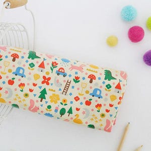 Cotton Laminated Fabric by the Yard TPU Coated Safe for Babies Laminate ...