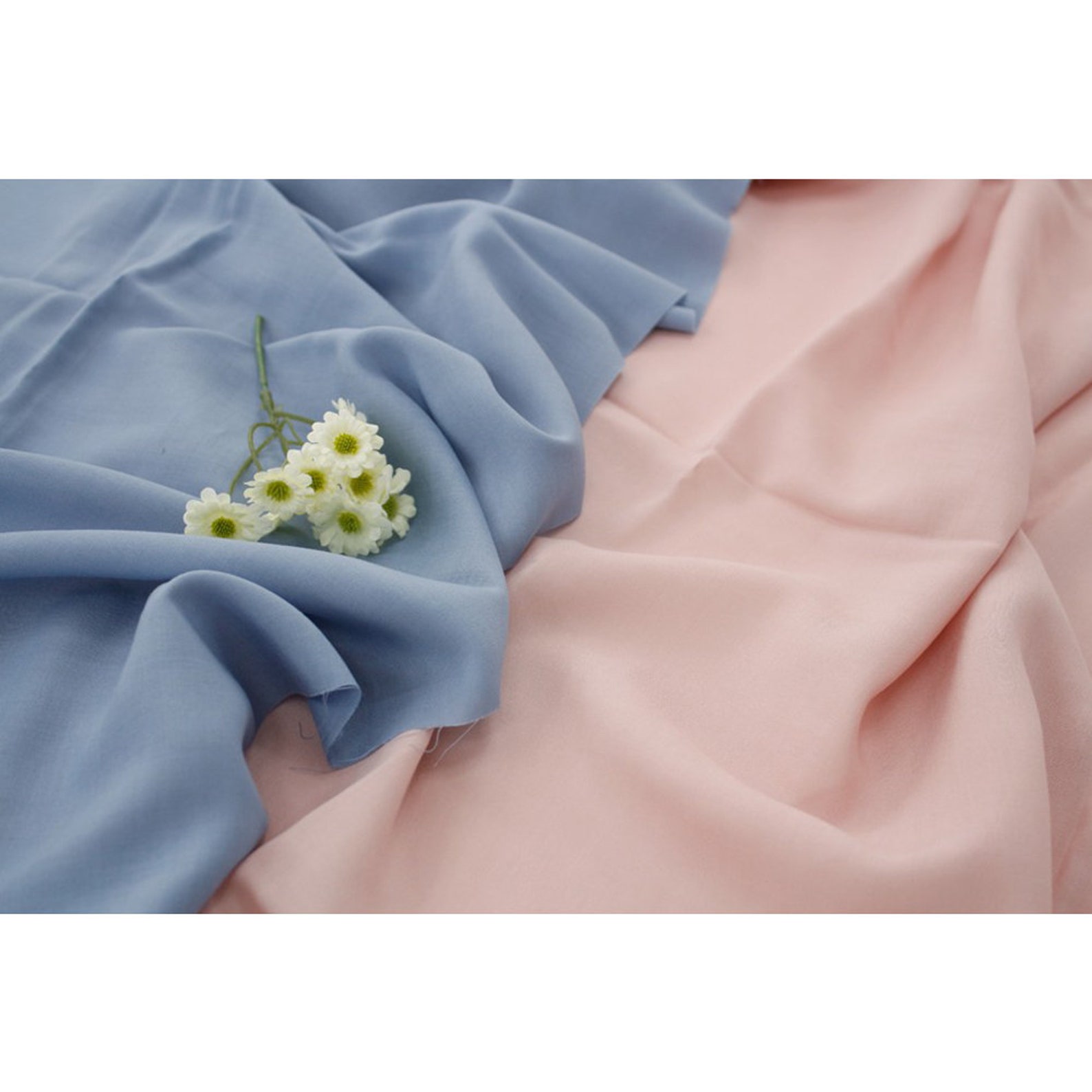 Artificial Silk Fabric by the Yard Wide Width 55 _ Solid | Etsy