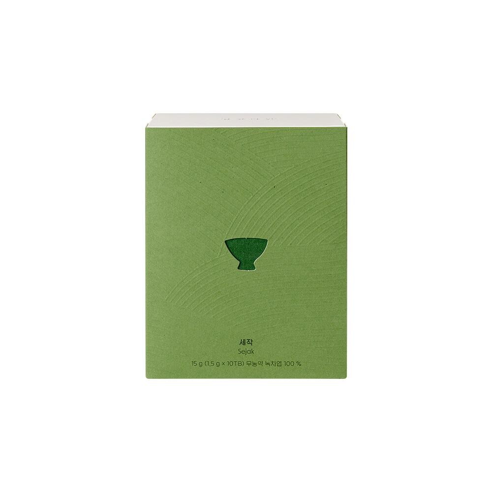 Korean Sejak Green Tea Bags – Traditional Steamed & Pan-fried, Fresh ...