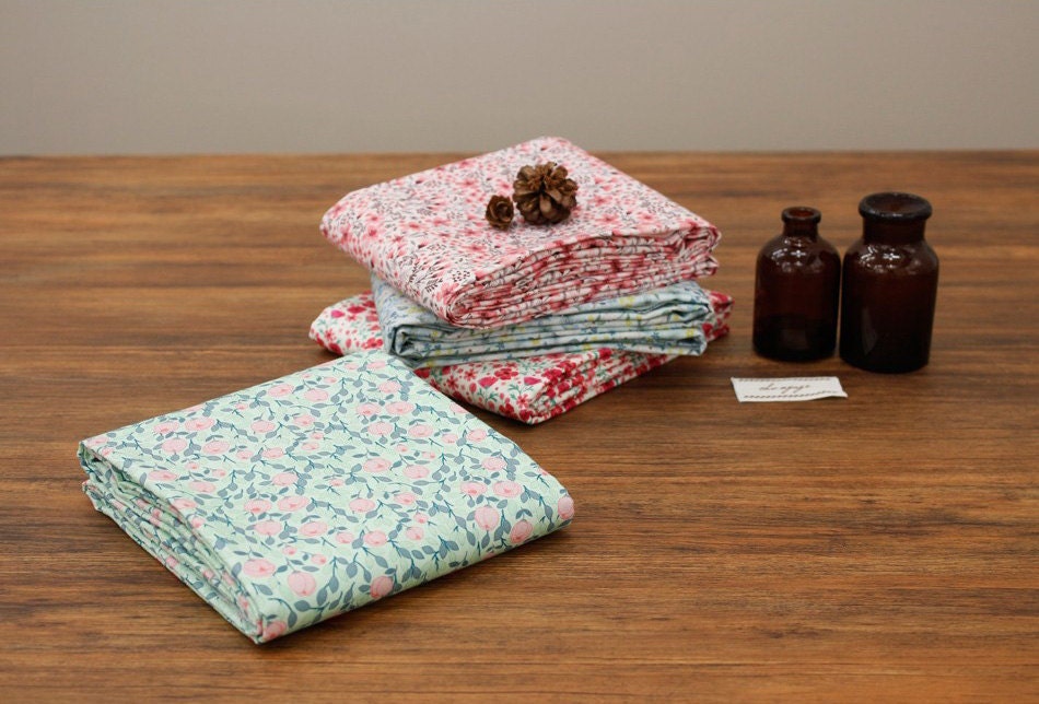 Plain Cotton Fabrics by the yard Sewing Supplies 100% cotton | Etsy