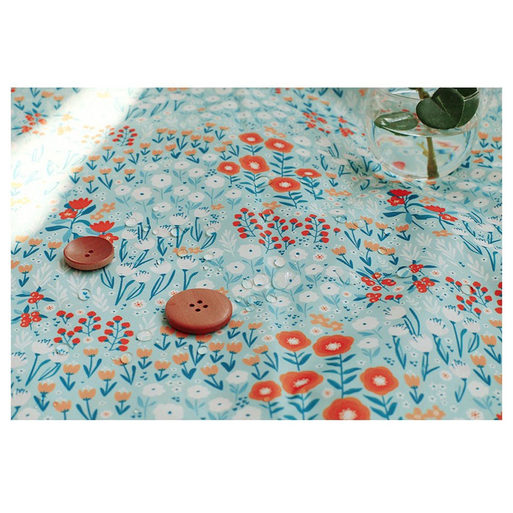 Waterproof Fabric by the Yard for Home Decor Shower Curtain | Etsy