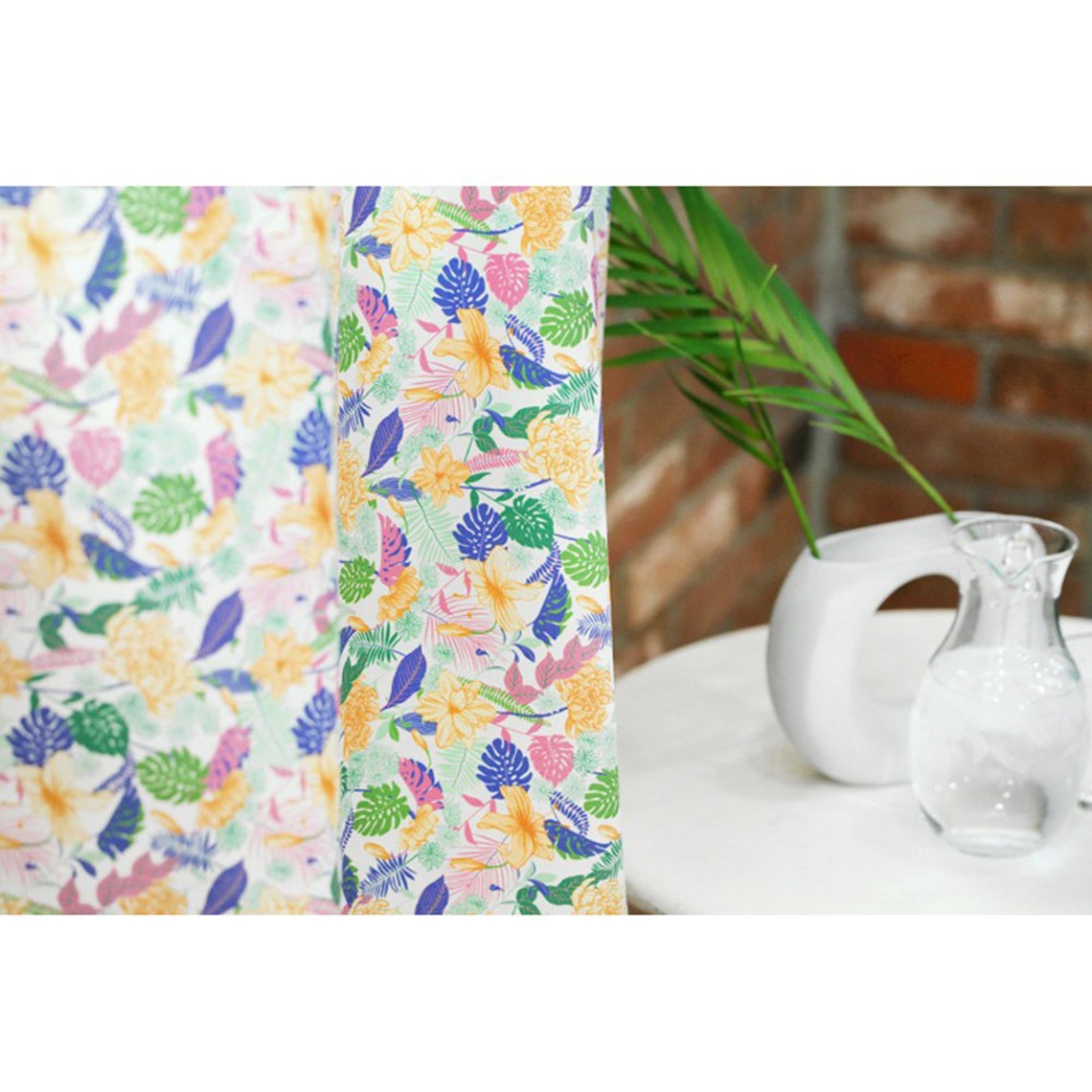 Waterproof Mixed cotton Fabric Water-repellent Water Resistant | Etsy