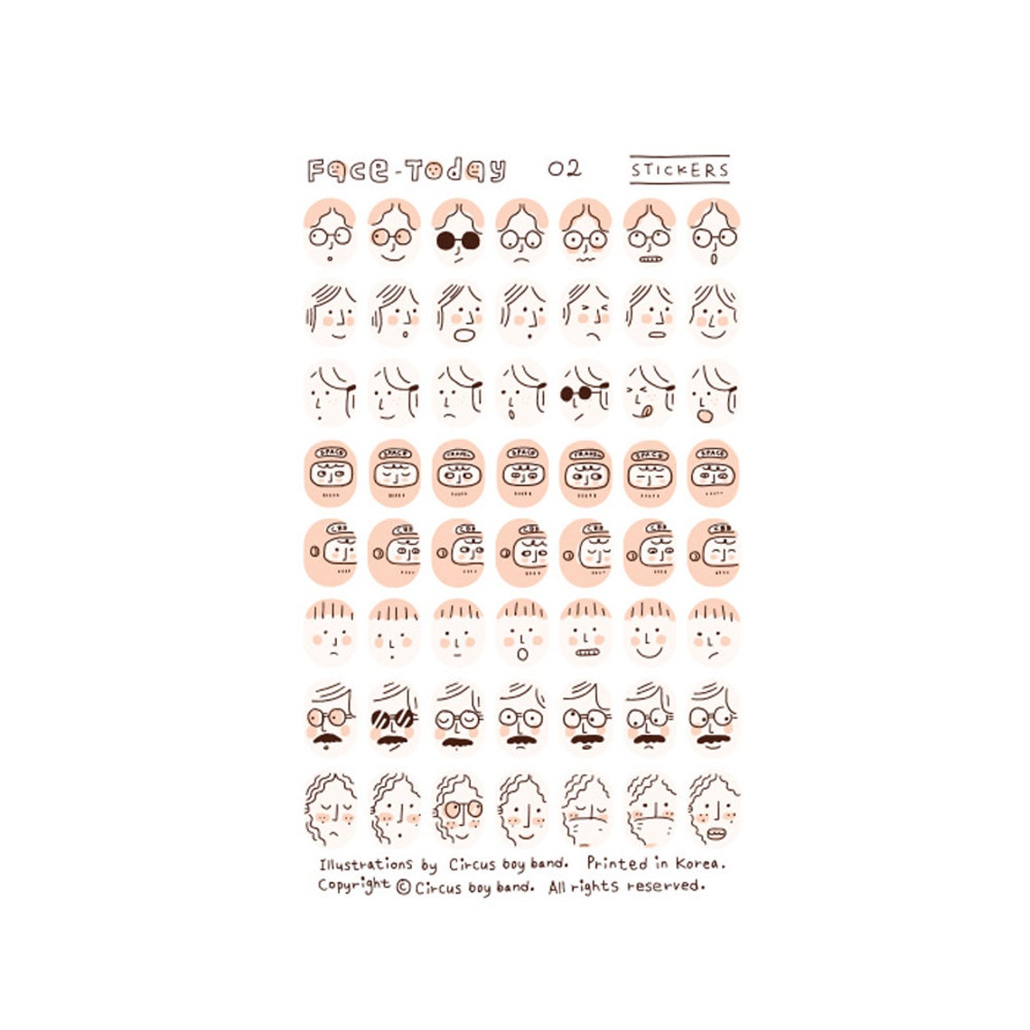 4 Sheets Scrapbook Decor Stickers Decals Clear Stickers Dairy | Etsy