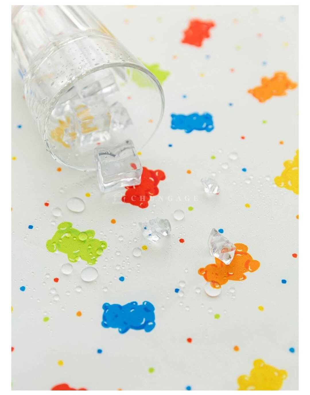 Colorful Bears Waterproof Fabric by the Yard – 100% Polyester - Etsy