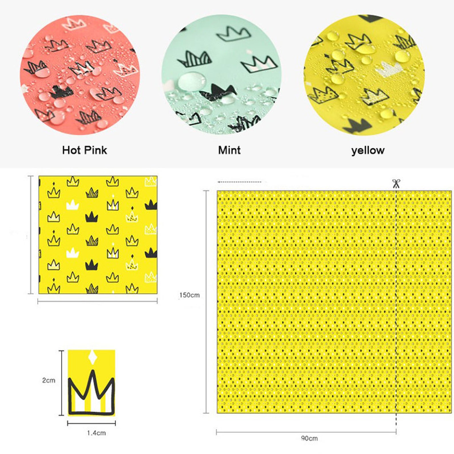 Waterproof Polyester Fabrics PU Coated Waterproof Vinyl Fabric - Etsy