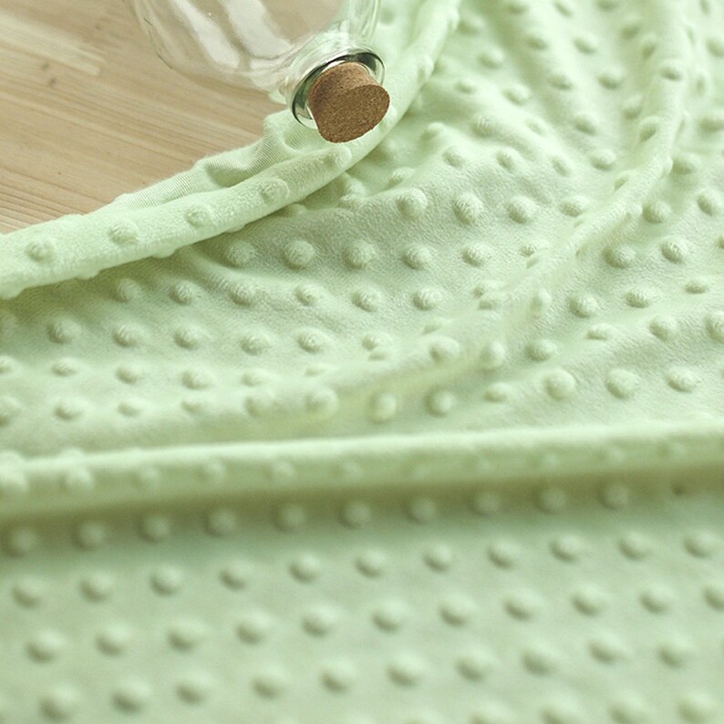 Microfiber Polyester Fabric by the Yard Upholstery Minky | Etsy