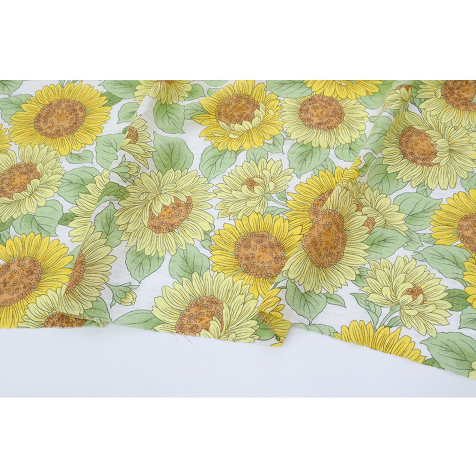 Rayon Cotton Mixed Fabric by the yard width 55.9 inches Cool | Etsy