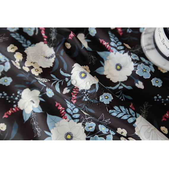 Waterproof Fabric by the Yard for Home Decor Shower Curtain | Etsy