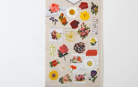 Scrapbook Deco Stickers Decals Vinyl Stickers Dairy Stickers | Etsy