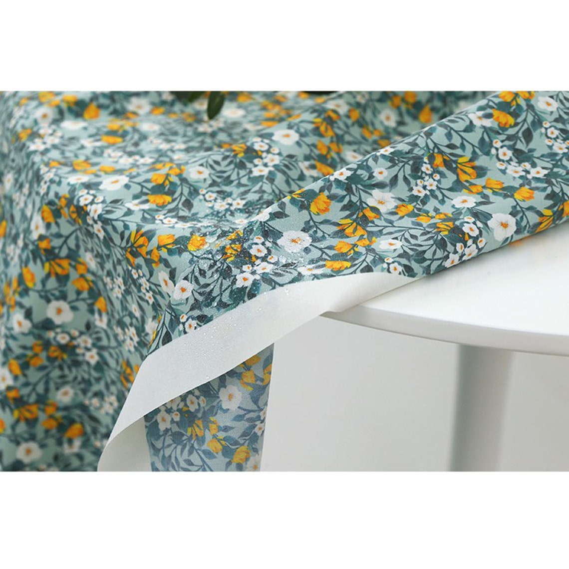 Waterproof Fabric by the Yard Mixed Cotton Home Decor Shower - Etsy